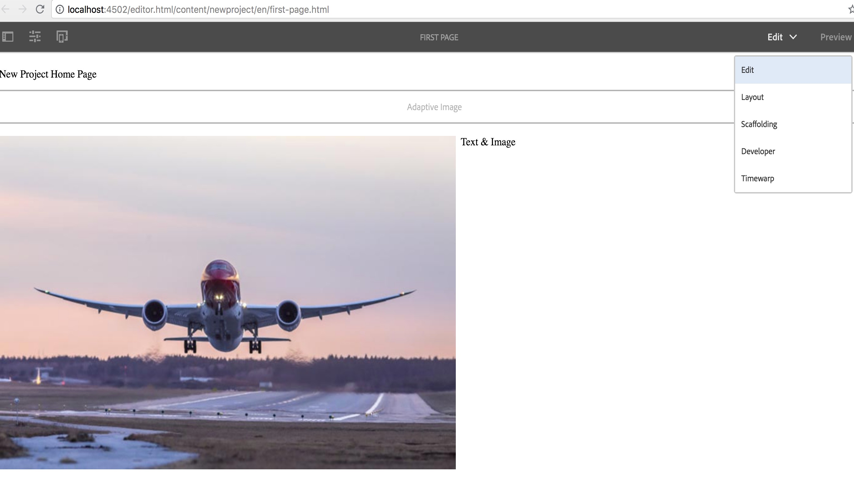 Creating Editable Templates in AEM 6.2, 6.3 and 6.4