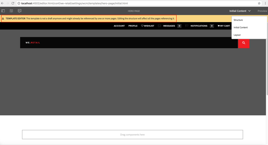 Creating Editable Templates in AEM 6.2, 6.3 and 6.4