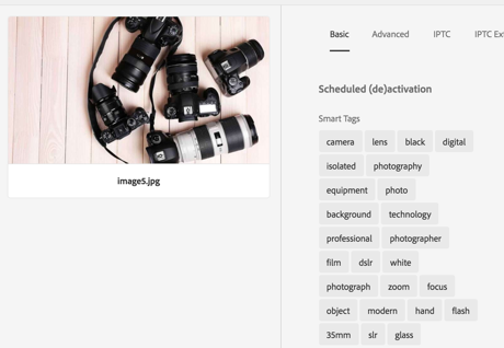 Improving Asset Search Experience By Using AEM Smart Tags Feature