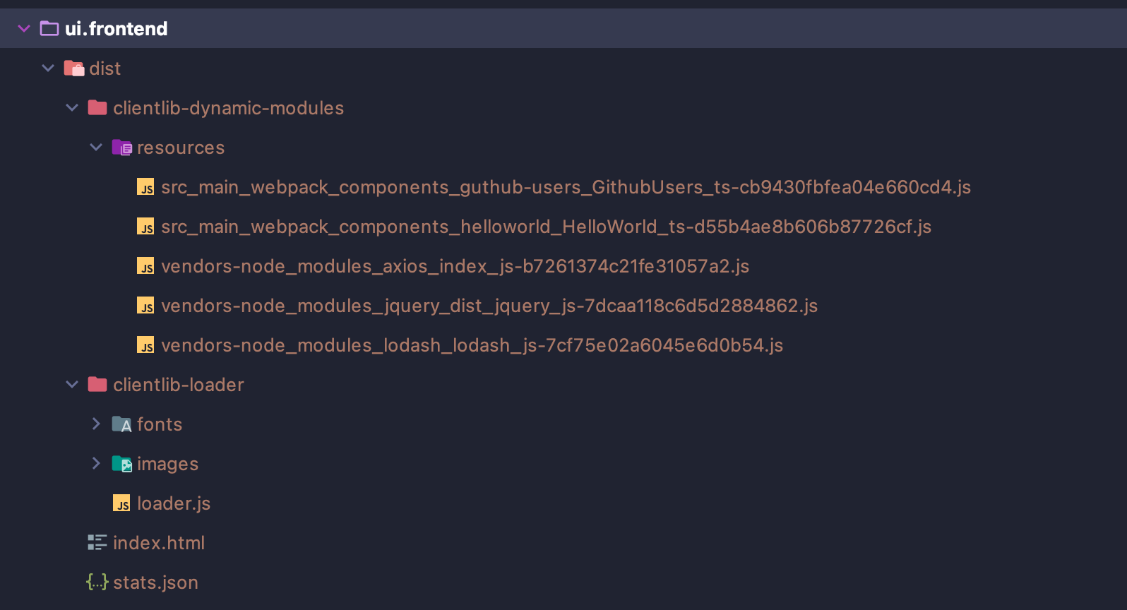 AEM ui.frontend Module: Code Splitting, Dynamic Imports and TypeScript